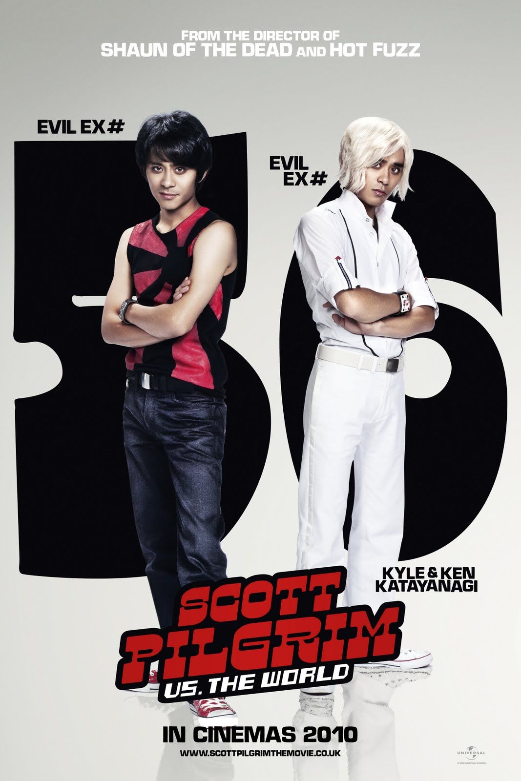 SCOTT PILGRIM VS. THE WORLD Posters for The League of Evil Exes