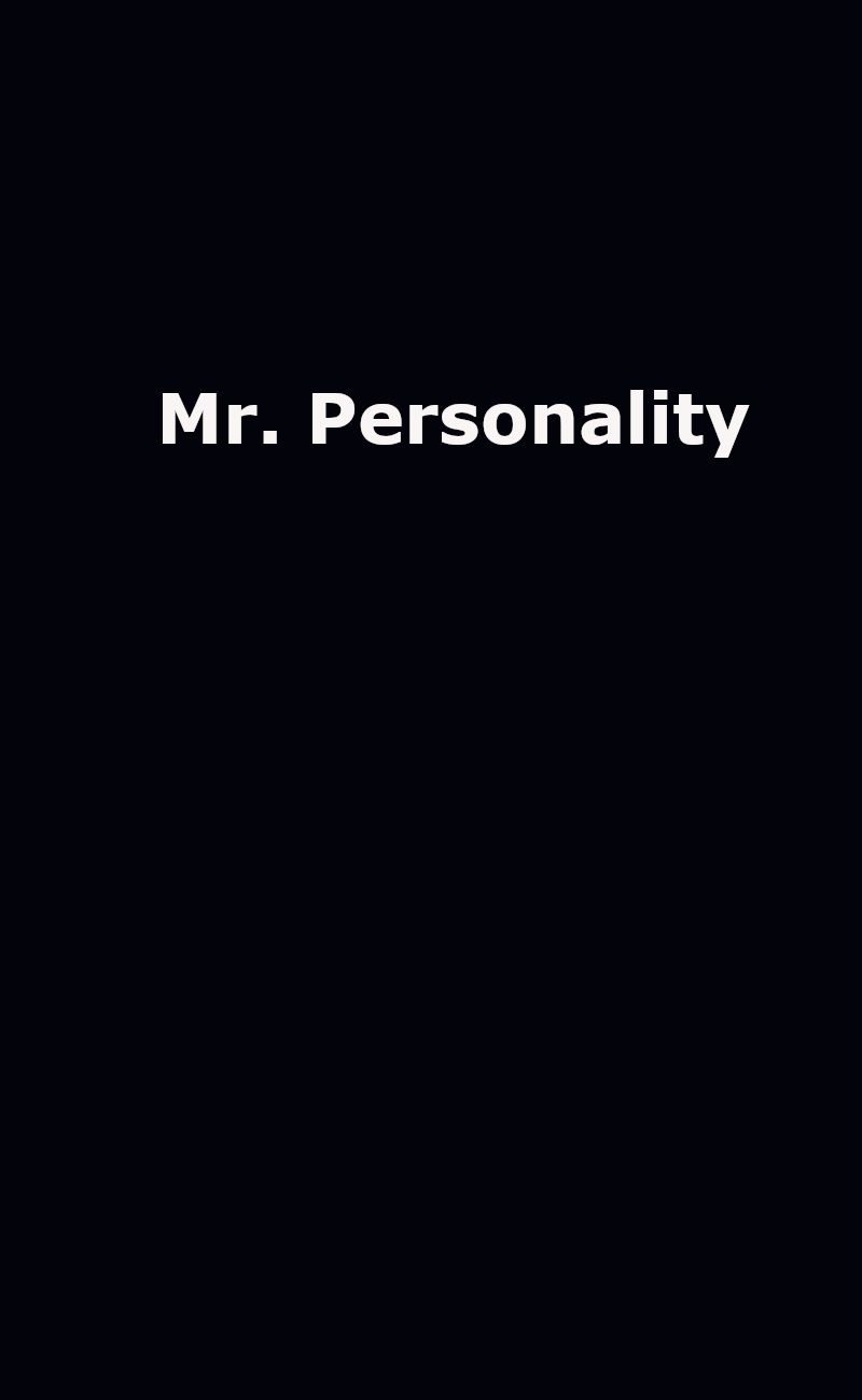 Mr. Personality | Collider