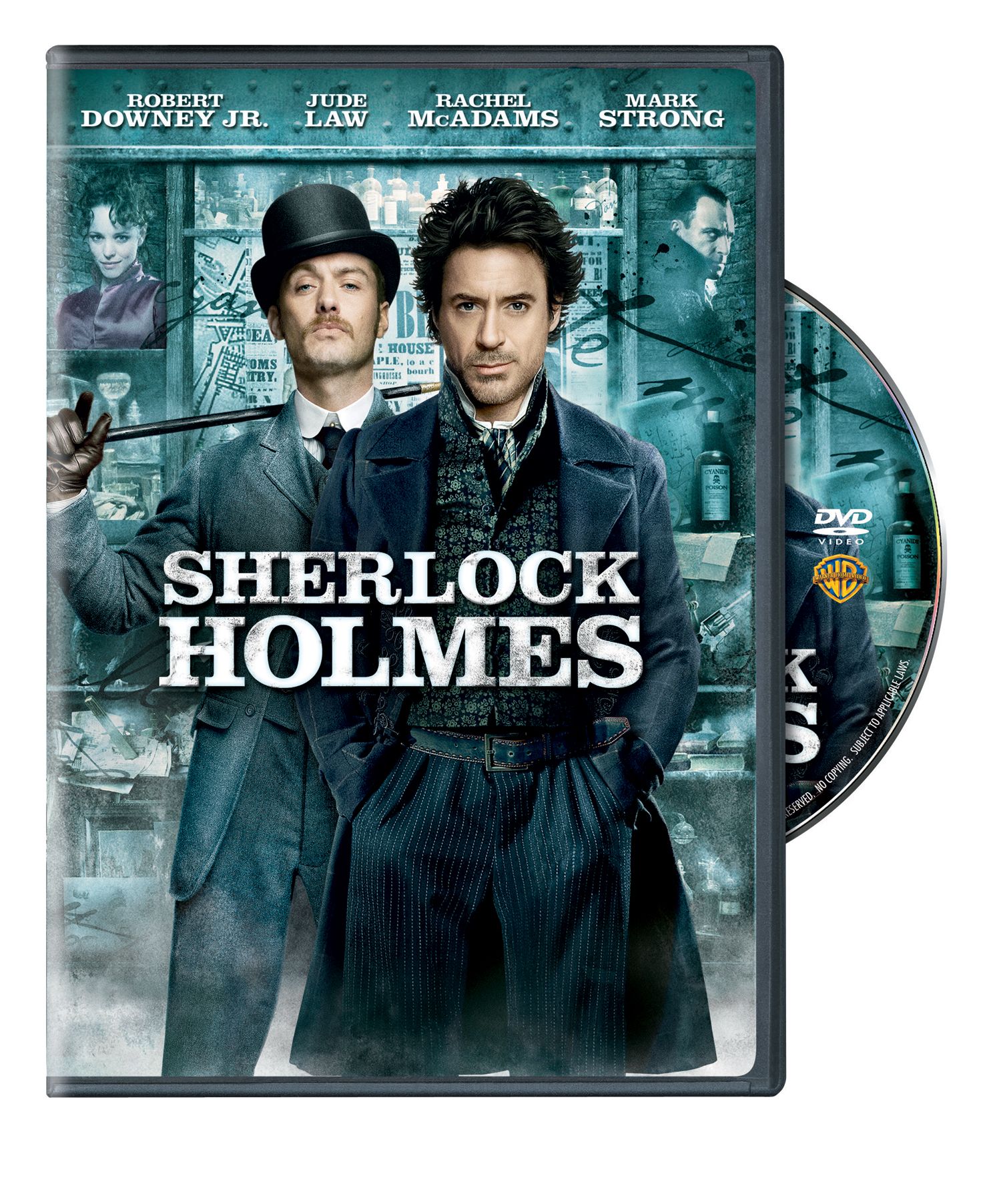 SHERLOCK HOMES DVD and Blu-ray Info and Cover Art