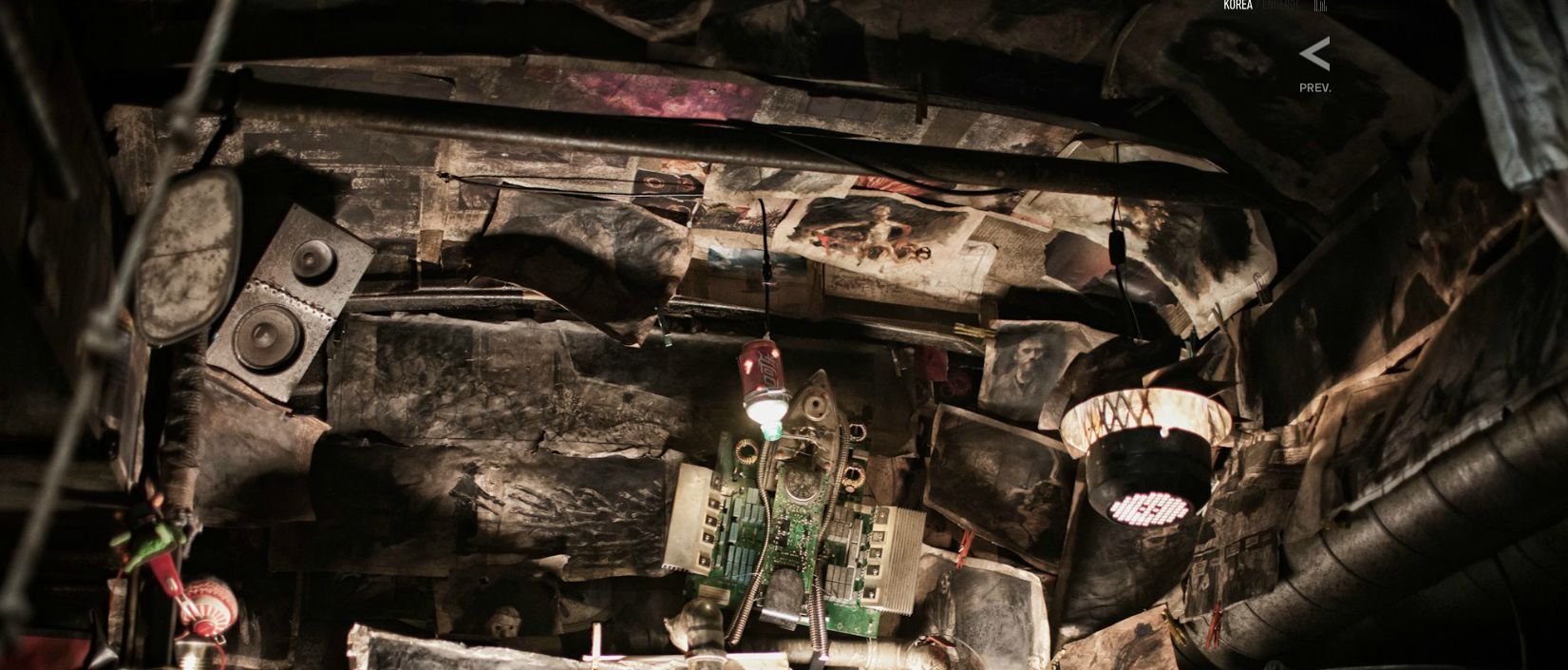 SNOWPIERCER Movie Images. SNOWPIERCER Stars Tilda Swinton, Jamie Bell ...