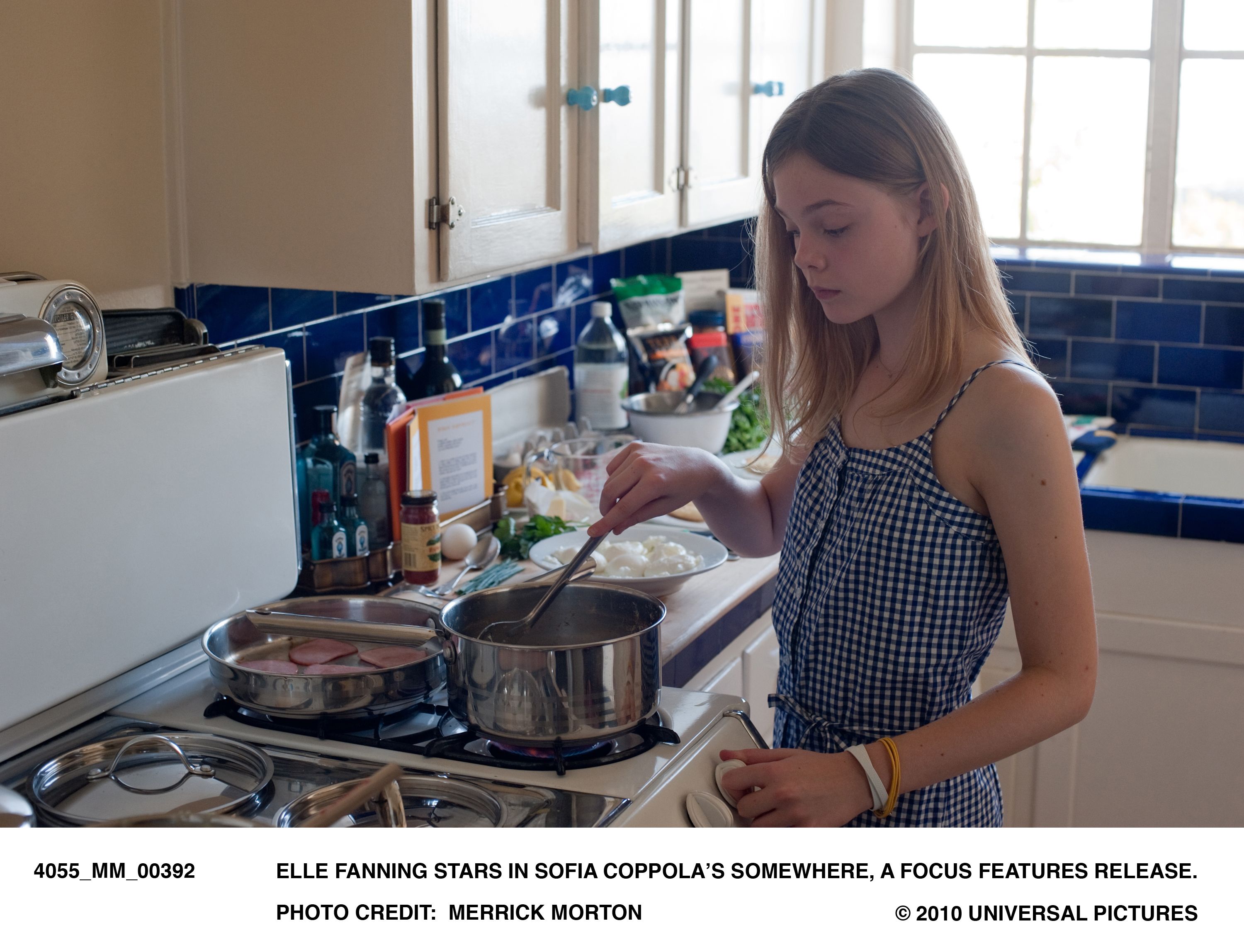 SOMEWHERE Movie Images Starring Elle Fanning and Stephen Dorff