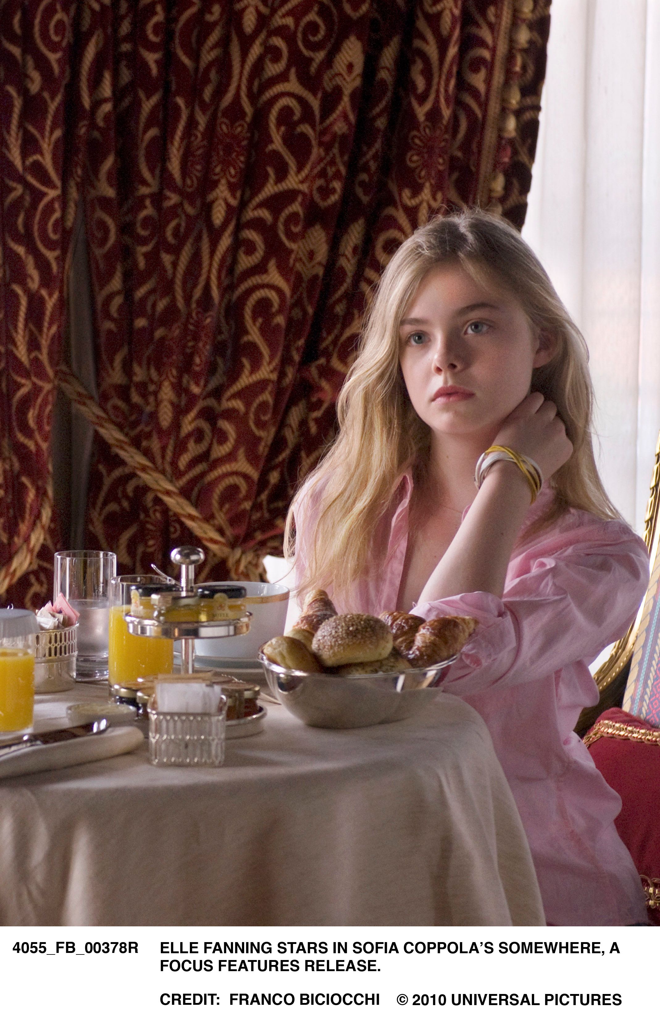 SOMEWHERE Movie Images Starring Elle Fanning and Stephen Dorff