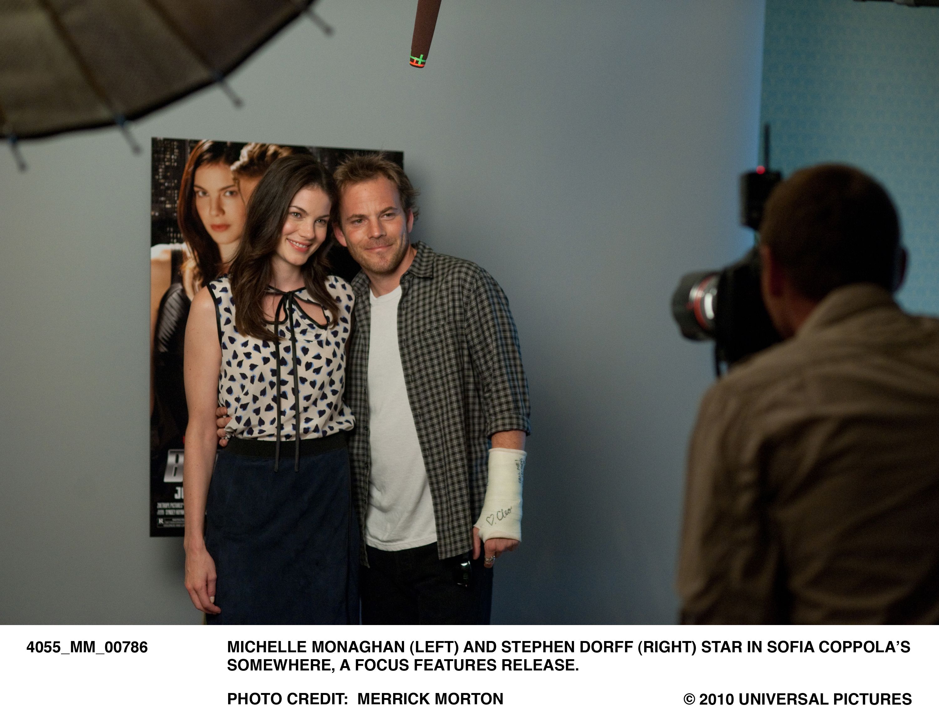 SOMEWHERE Movie Images Starring Elle Fanning and Stephen Dorff