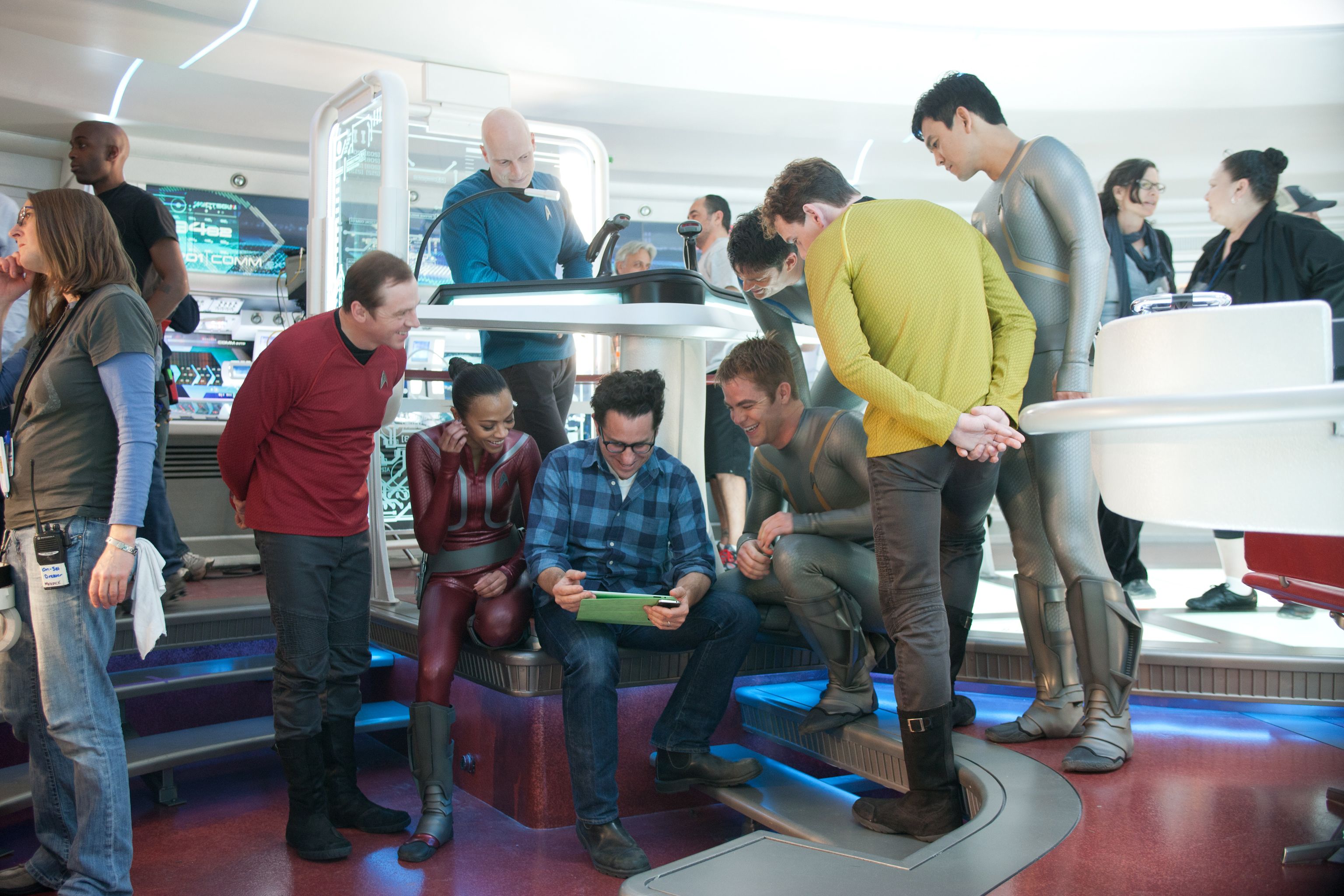 STAR TREK INTO DARKNESS Images. STAR TREK 2 Stars Chris Pine, Zachary ...