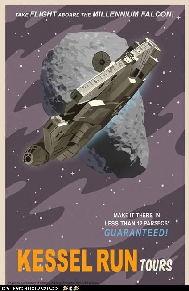 STAR WARS Travel Posters Advertise the Swamps of Dagobah and Imperial ...