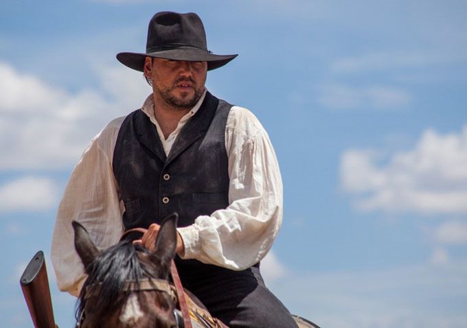 SWEETWATER Trailer and Images. SWEETWATER Stars January Jones and Ed Harris
