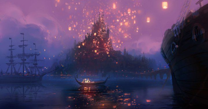 New Concept Art from Disney's TANGLED