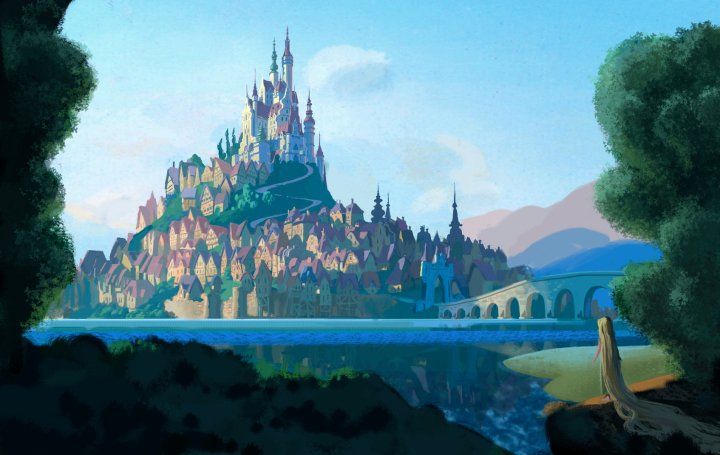 New Concept Art from Disney's TANGLED