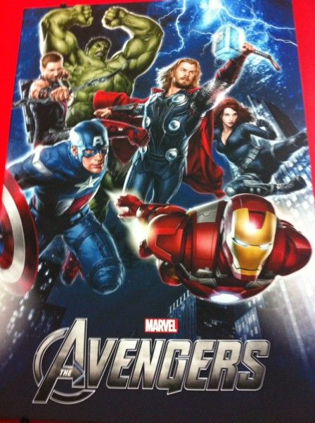 THE AVENGERS Promo Poster from Licensing Expo