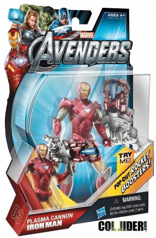 THE AVENGERS Movie Toy Packaging