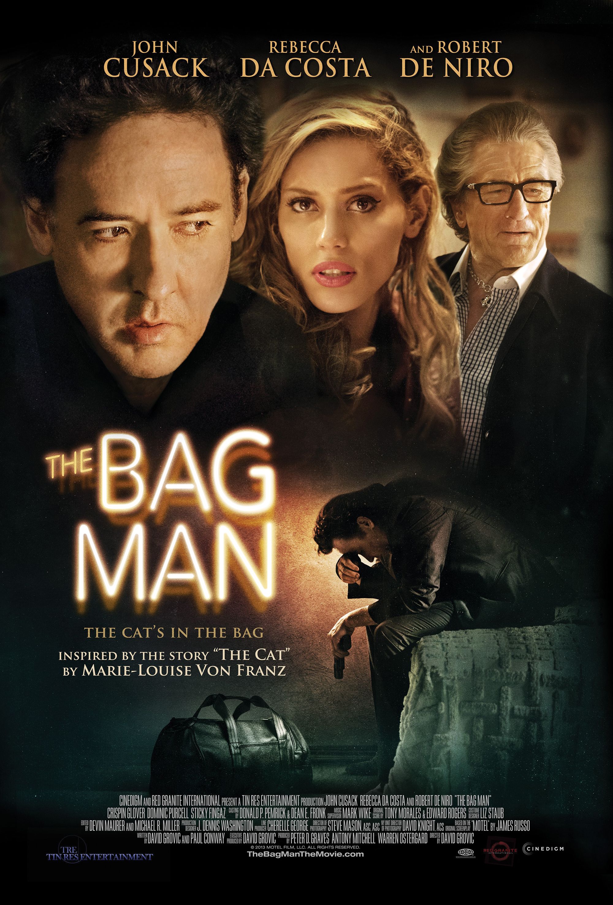 THE BAG MAN Poster and Images. THE BAG MAN Stars John Cusack and Robert ...