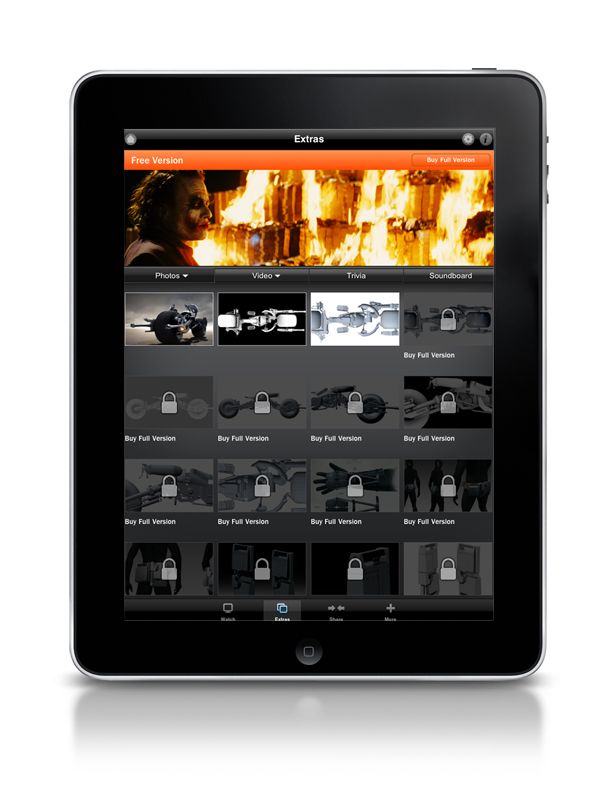 Warner Bros. to Release "App Editions" of THE DARK KNIGHT AND INCEPTION ...