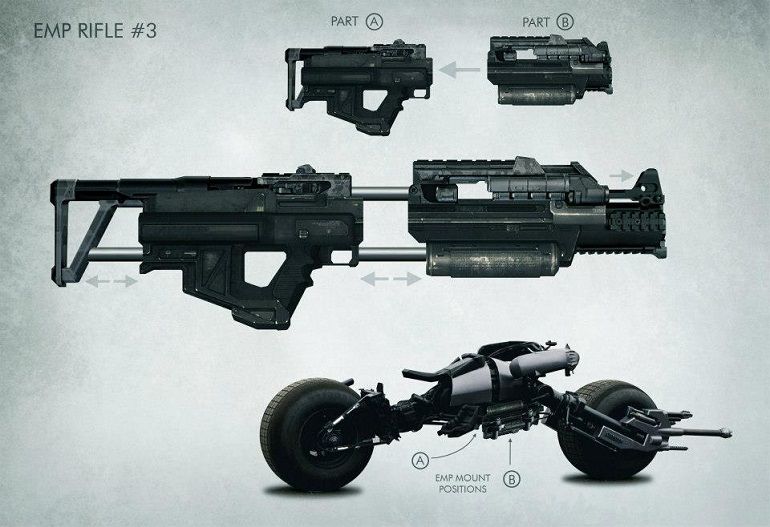 THE DARK KNIGHT RISES Concept Art and Behind-the-Scenes Images