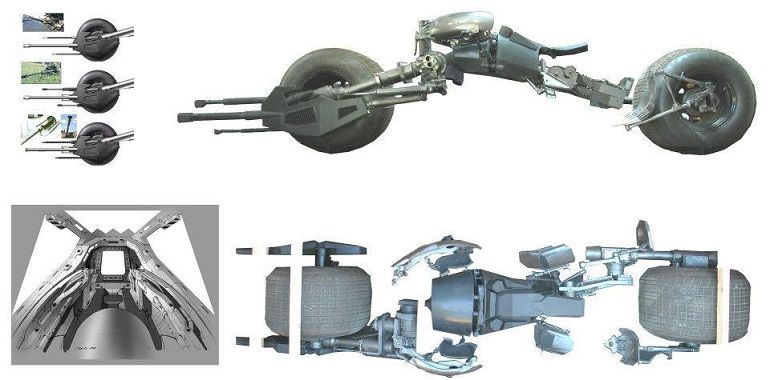 THE DARK KNIGHT RISES Concept Art and Behind-the-Scenes Images