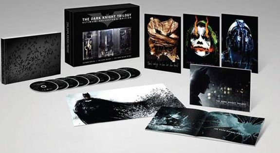 THE DARK KNIGHT Trilogy Blu-ray Collector's Set Possible Images