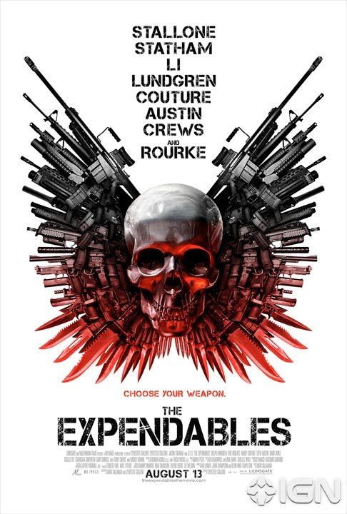 THE EXPENDABLES Showest Standee/Poster and Another New EXPENDABLES Poster