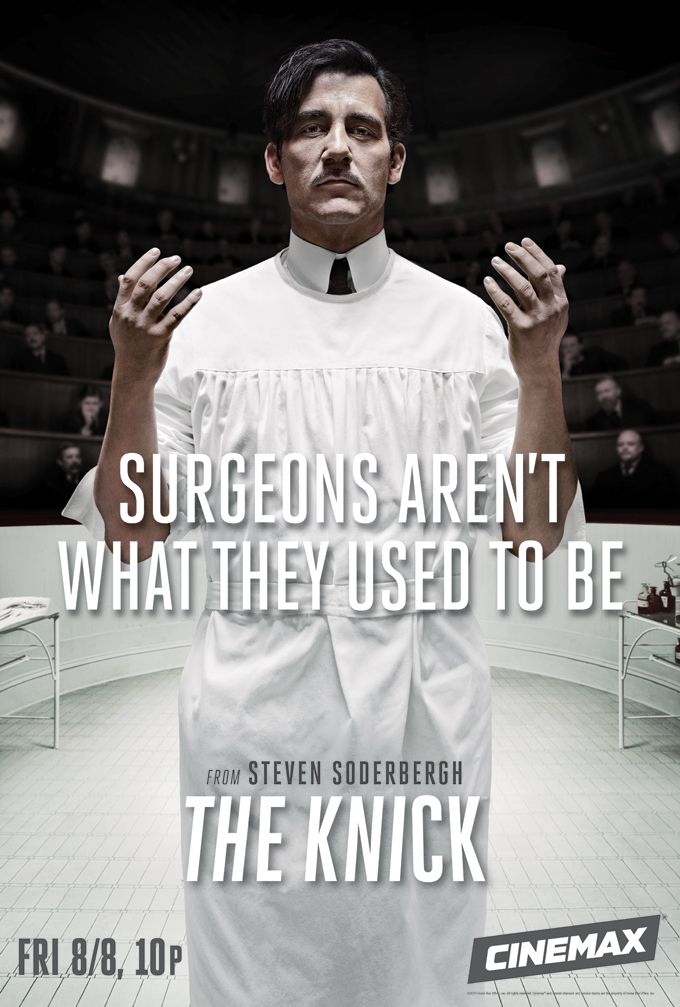 The Knick Posters | Steven Soderbergs' TV Series Stars Clive Owen