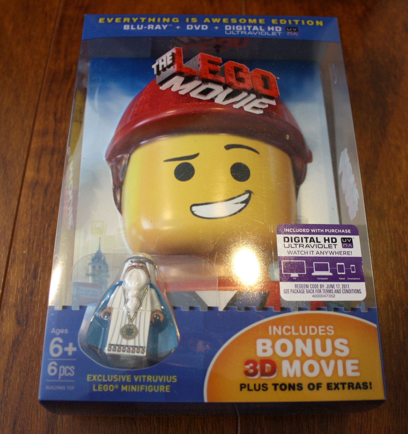 THE LEGO MOVIE Giveaway: Includes 2,000 Lego Bricks, 3D Blu-ray