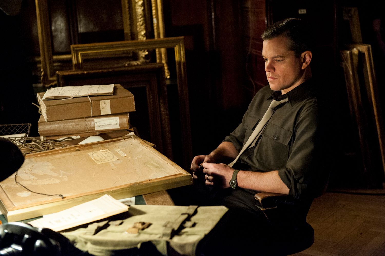 THE MONUMENTS MEN Images. THE MONUMENTS MEN Stars George Clooney, Matt ...