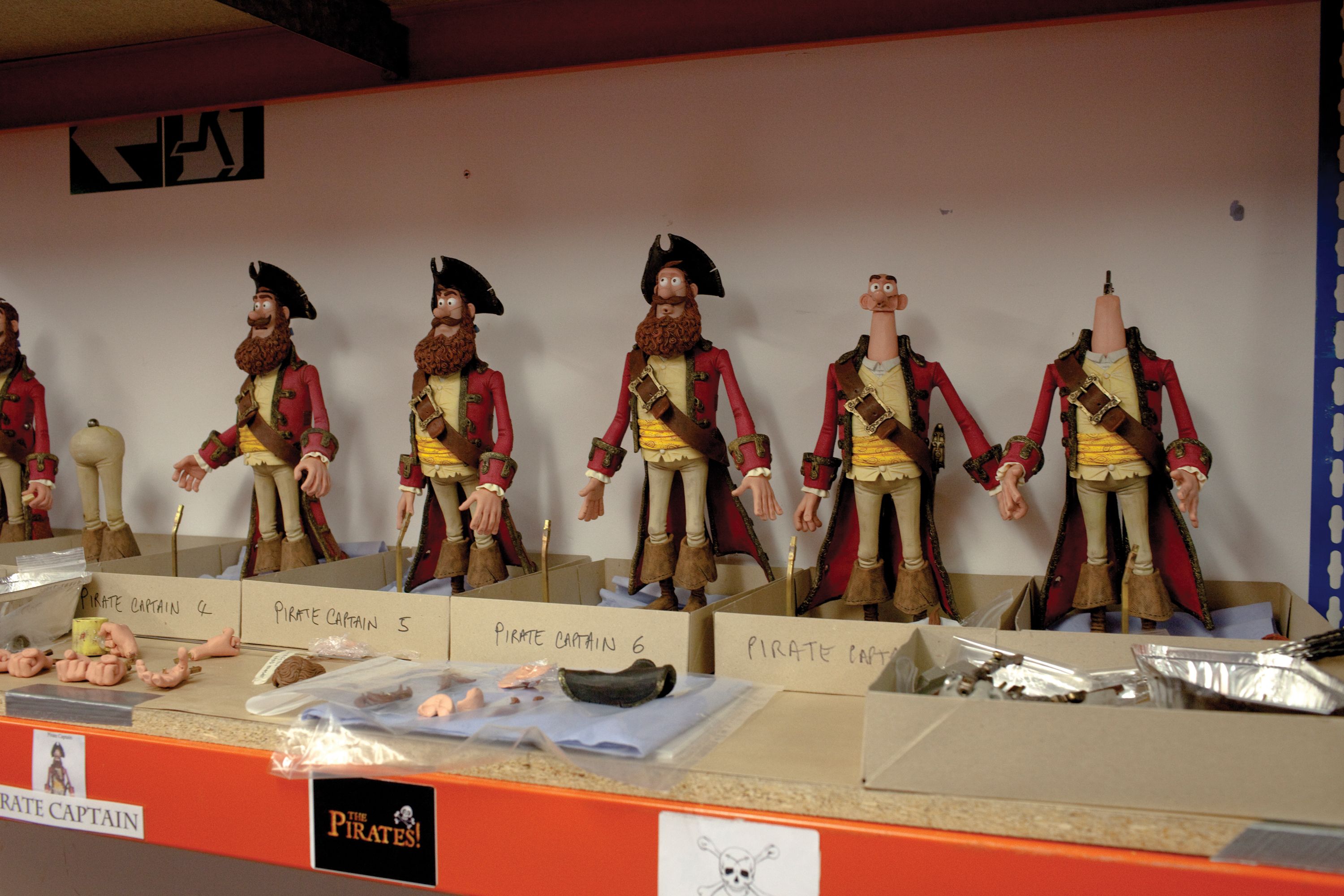 THE PIRATES! BAND OF MISFITS Behind-the-Scenes Images