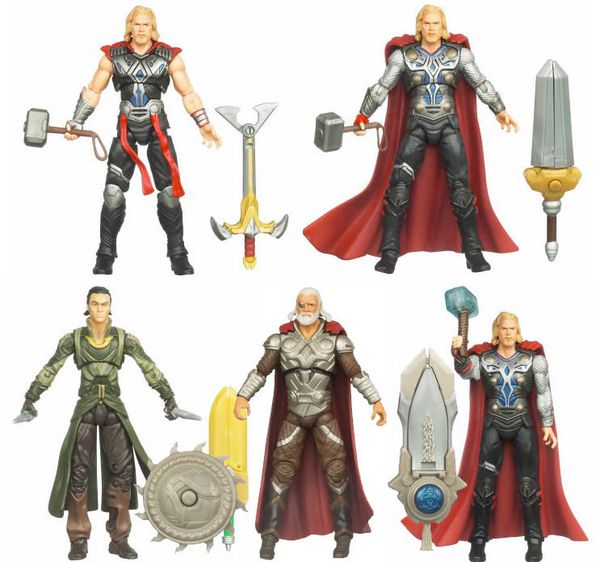 New THOR and CAPTAIN AMERICA Toys