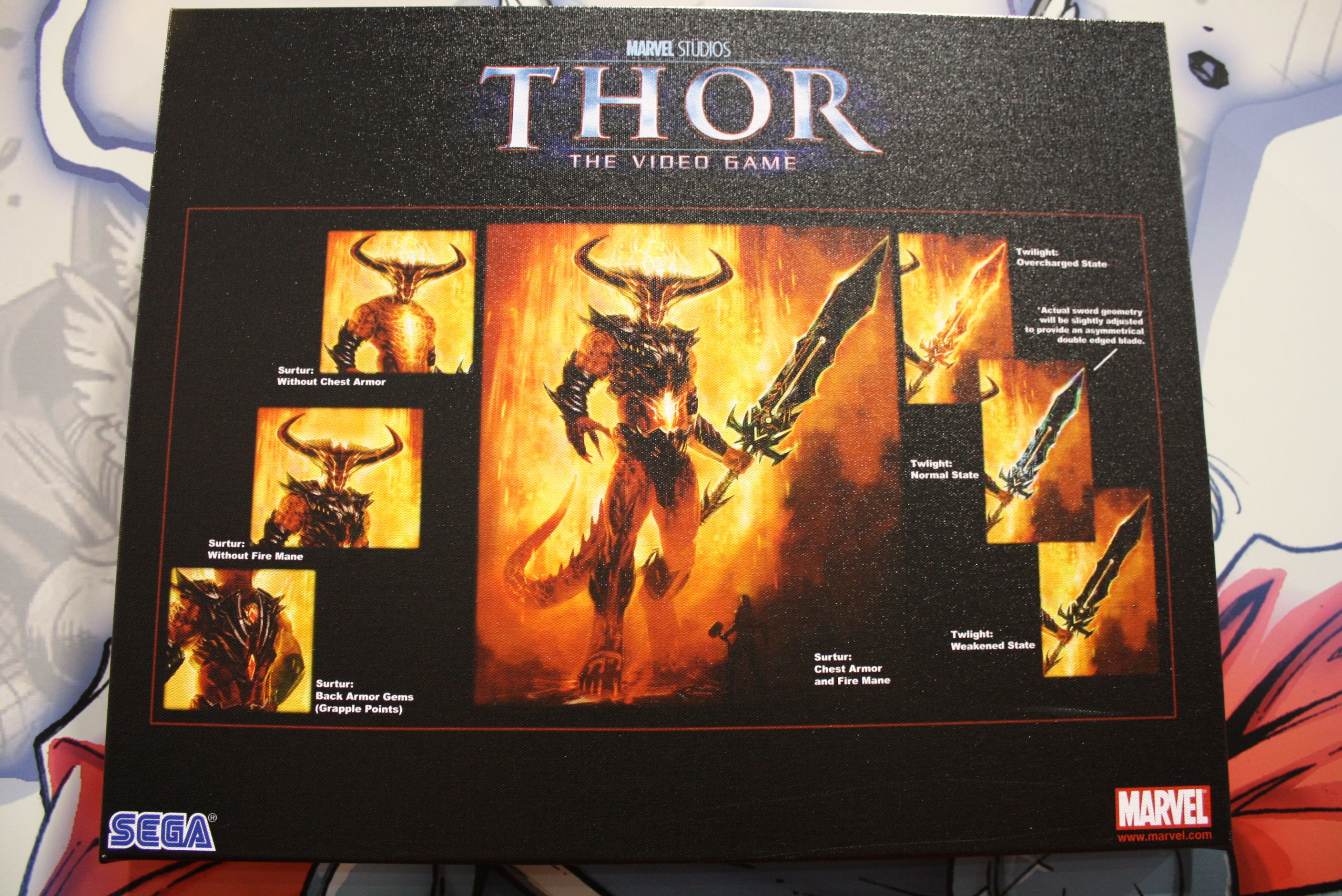 THOR Video game Teaser Trailer and Concept Art! Plus Odin's Throne ...