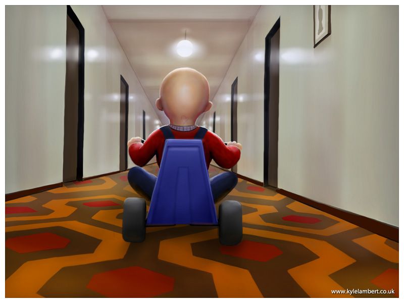 TOY STORY Reimagined as THE SHINING Illustrations
