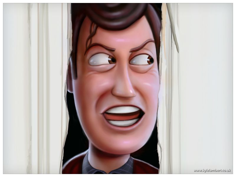 TOY STORY Reimagined as THE SHINING Illustrations