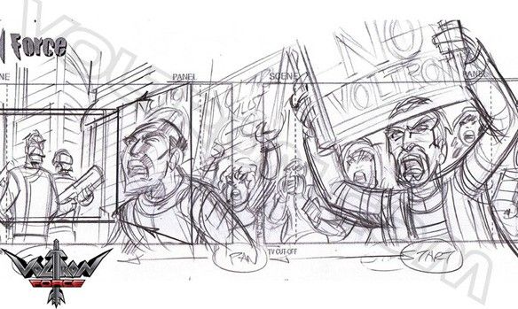 VOLTRON FORCE Concept Art Images Storyboards