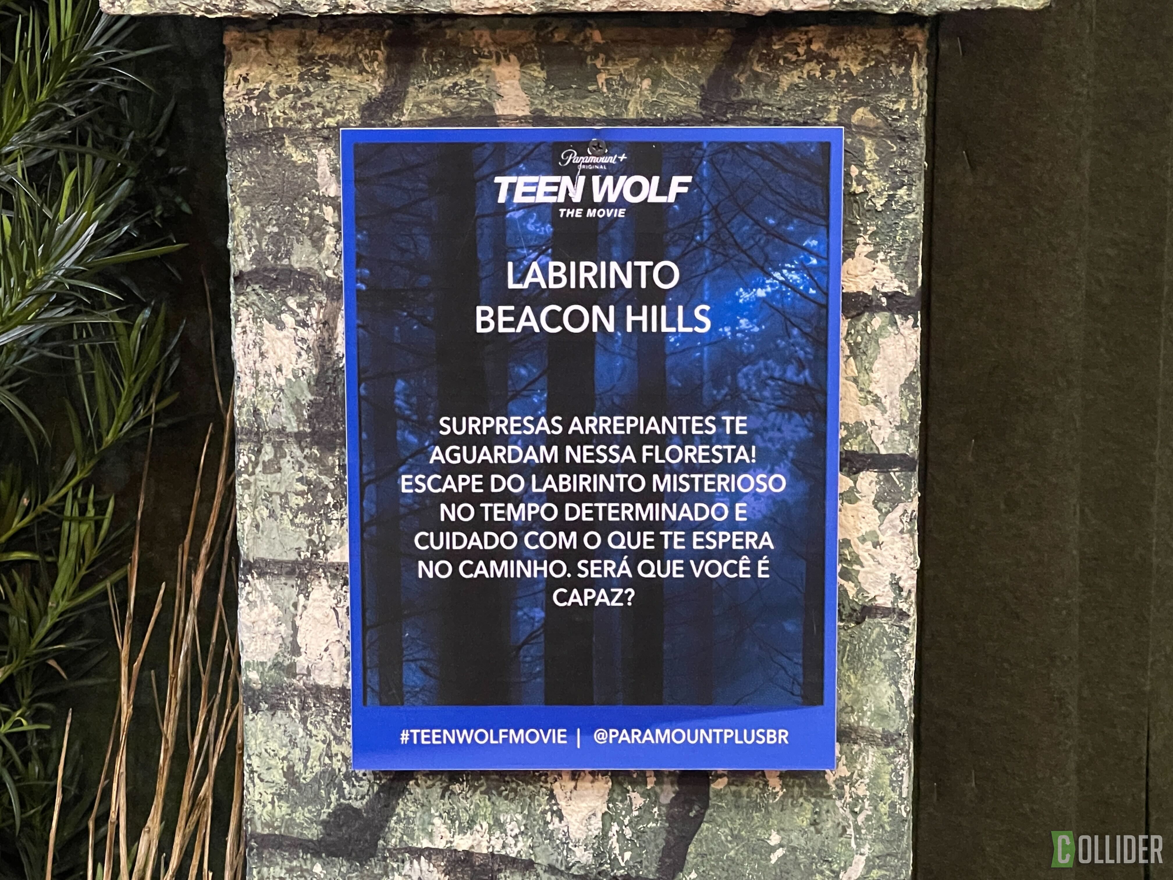 Dungeons and Dragons & Teen Wolf Movie on Display at Paramount's CCXP Booth