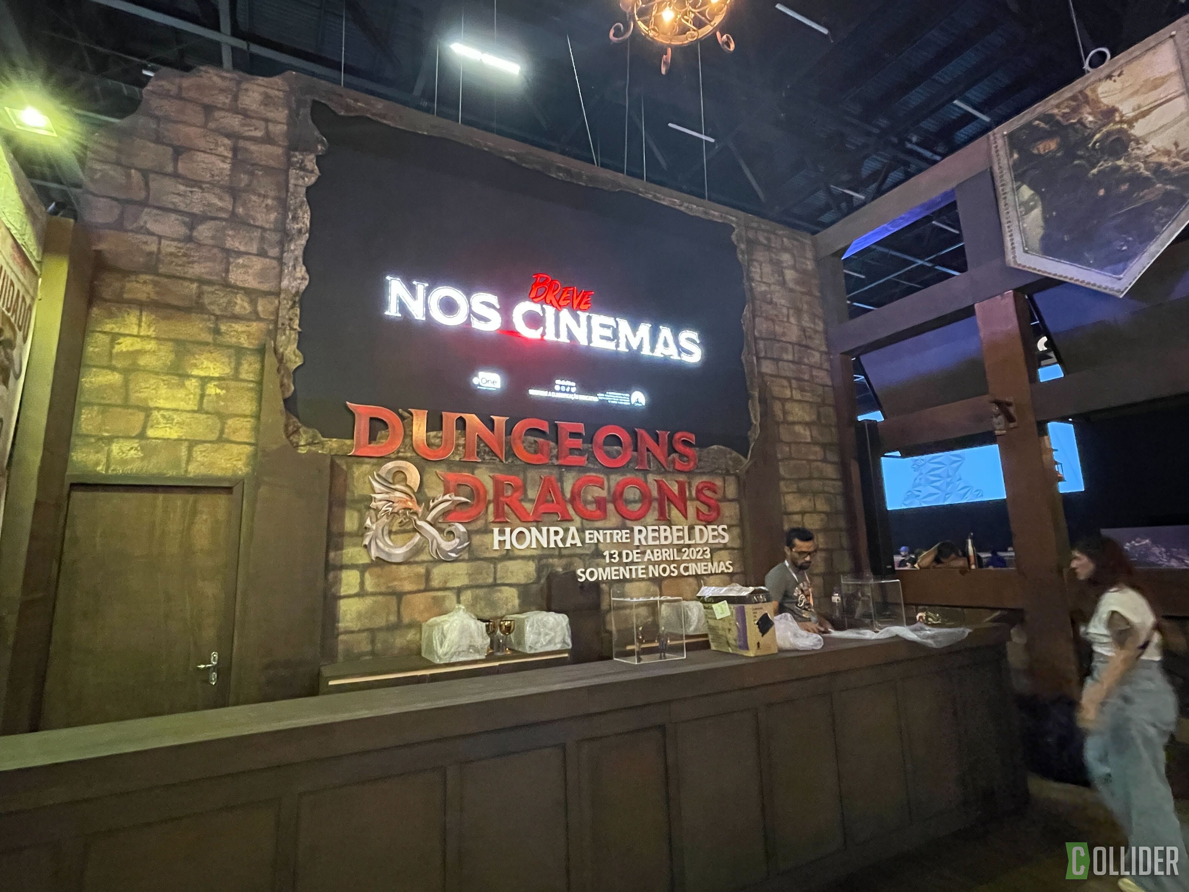 Dungeons and Dragons & Teen Wolf Movie on Display at Paramount's CCXP Booth