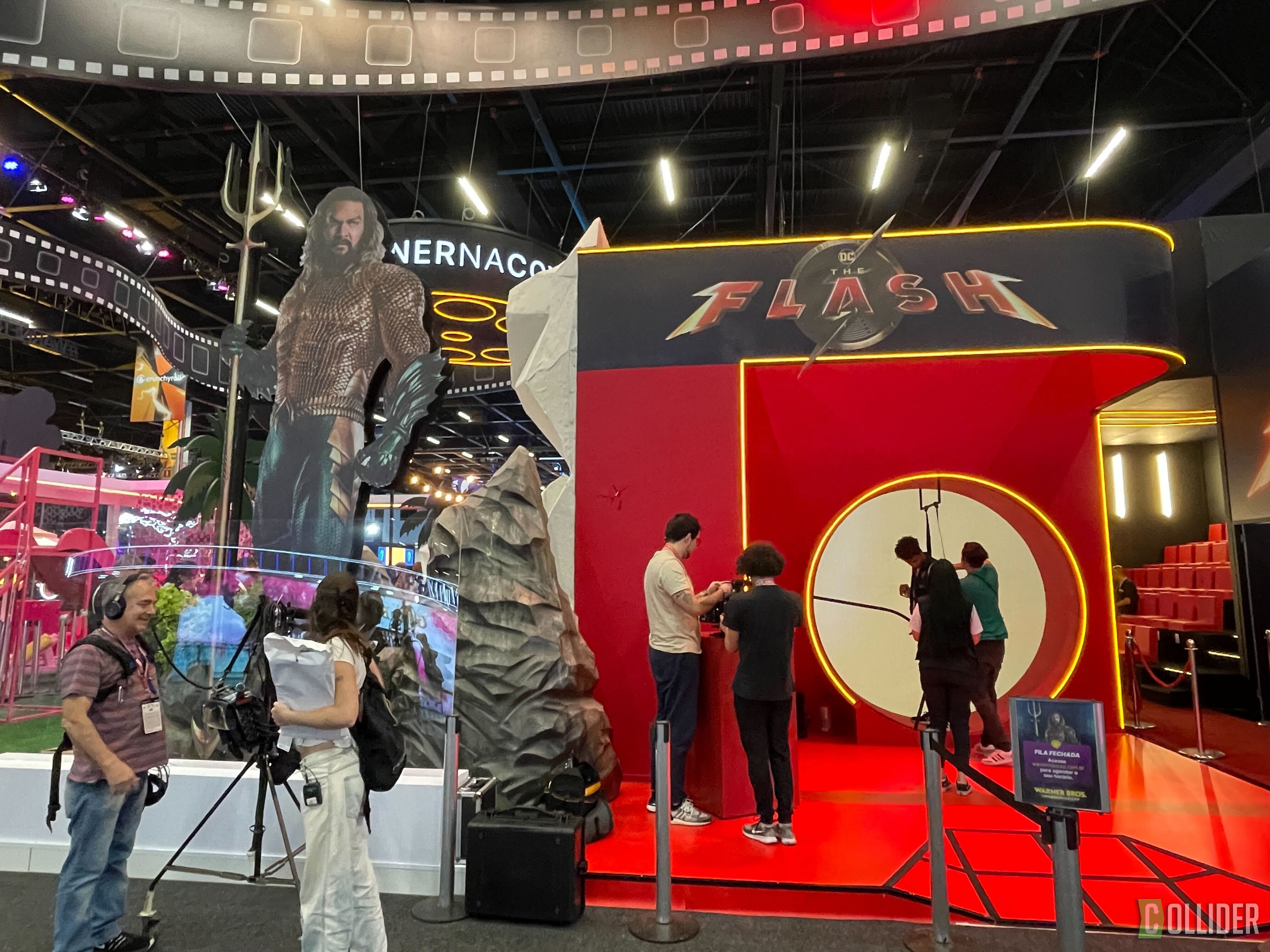 DC CCXP Booth Showcases Shazam, Superman, The Flash, Black Adam and More