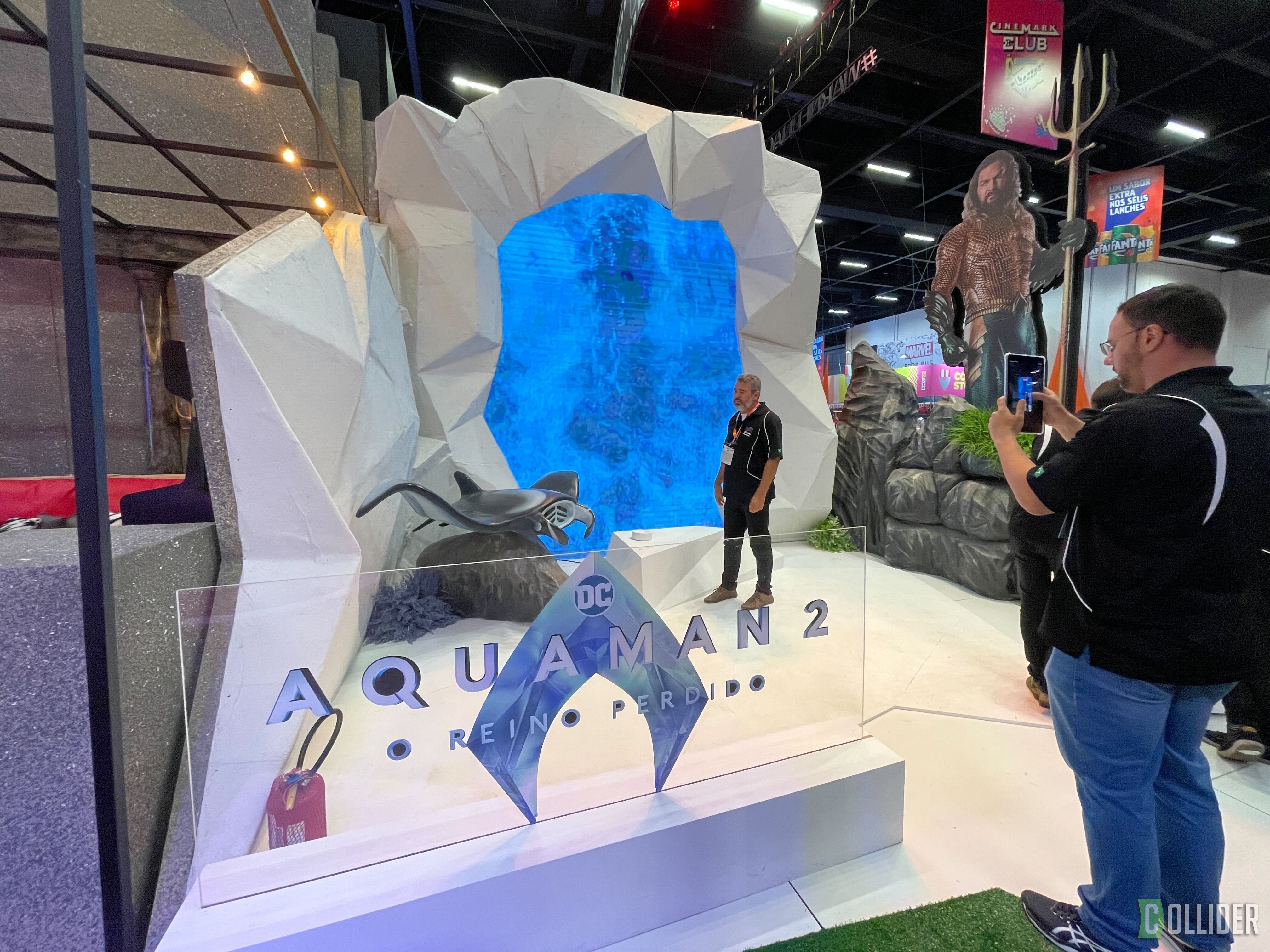 DC CCXP Booth Showcases Shazam, Superman, The Flash, Black Adam and More