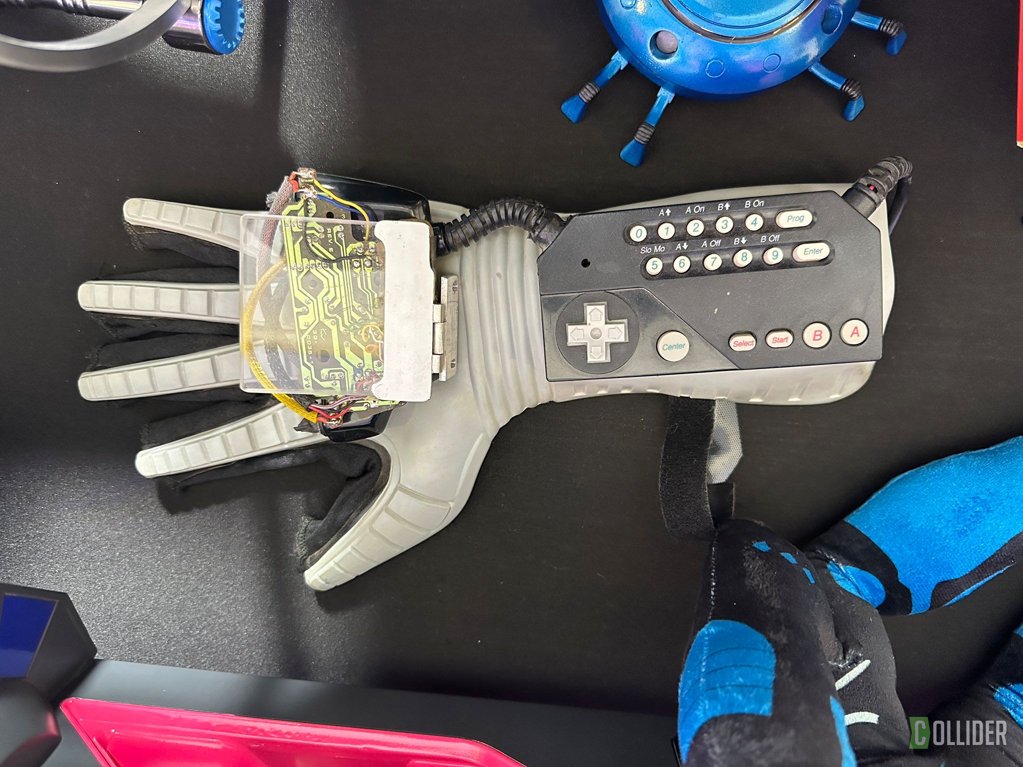 How the Nintendo Power Glove Inspired a 'Blue Beetle' Prop